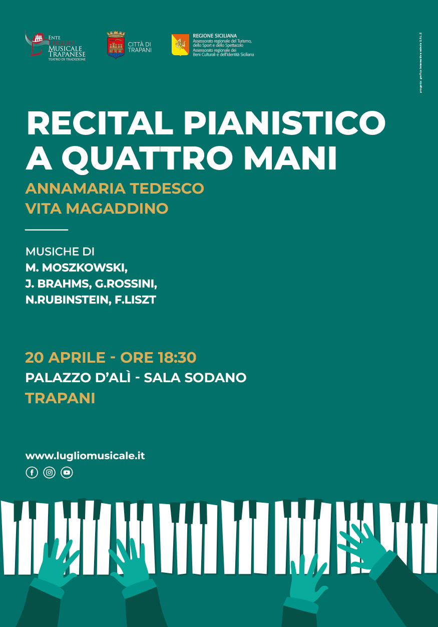 Recital pianistico a quattro mani